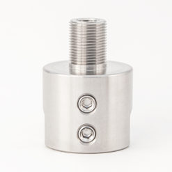 Non-Threaded Barrel Adapter for Custom Diameter Barrel with Sight to 1/ ...