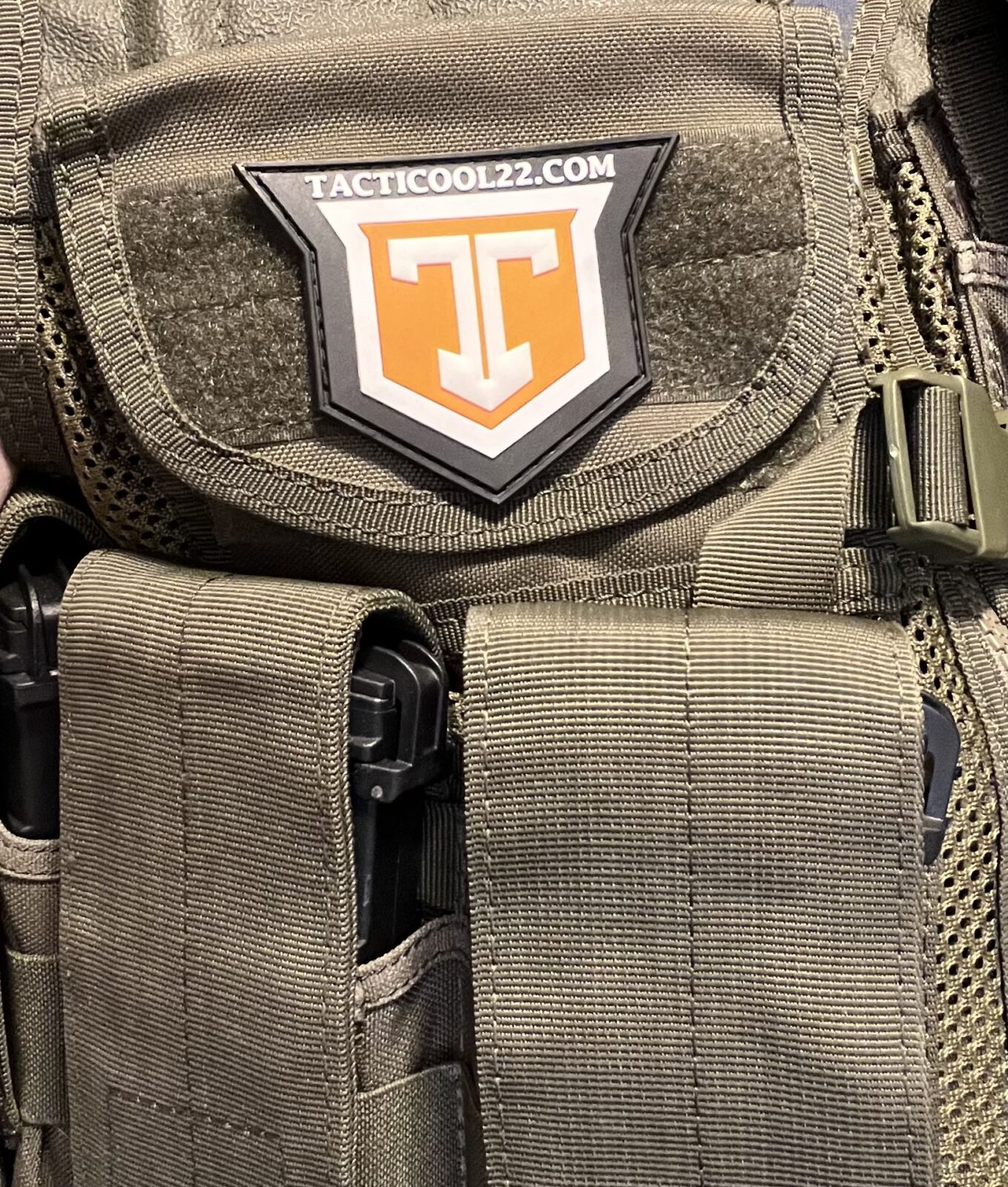 Tacticool22 Velcro® Backed Patch - Just a nice vinyl patch