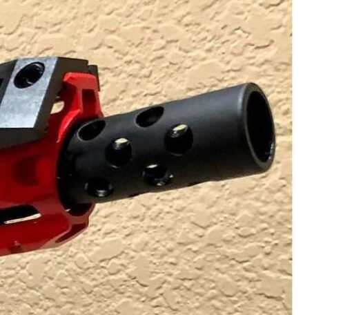 Barrel Extension Vented - Threaded - To Lengthen The Barrel